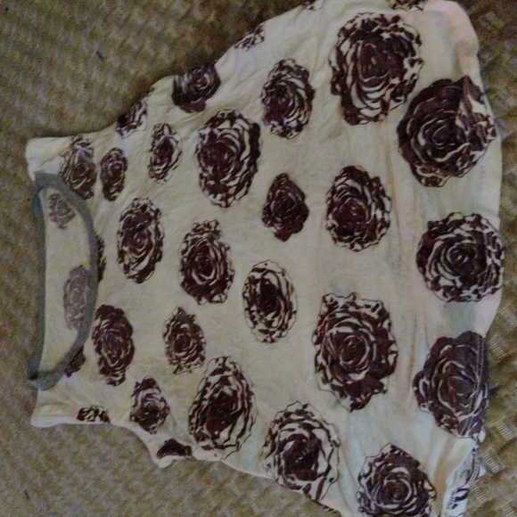 Chaser | Tops | Nwot Xs Chaser Embroidered Roses Tank Made In Usa ...